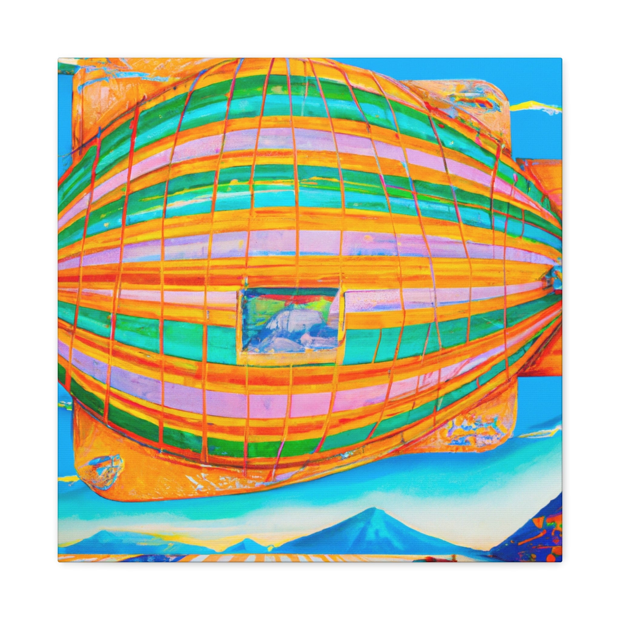 "Blimp in the Sky" - Canvas - Walmart.com