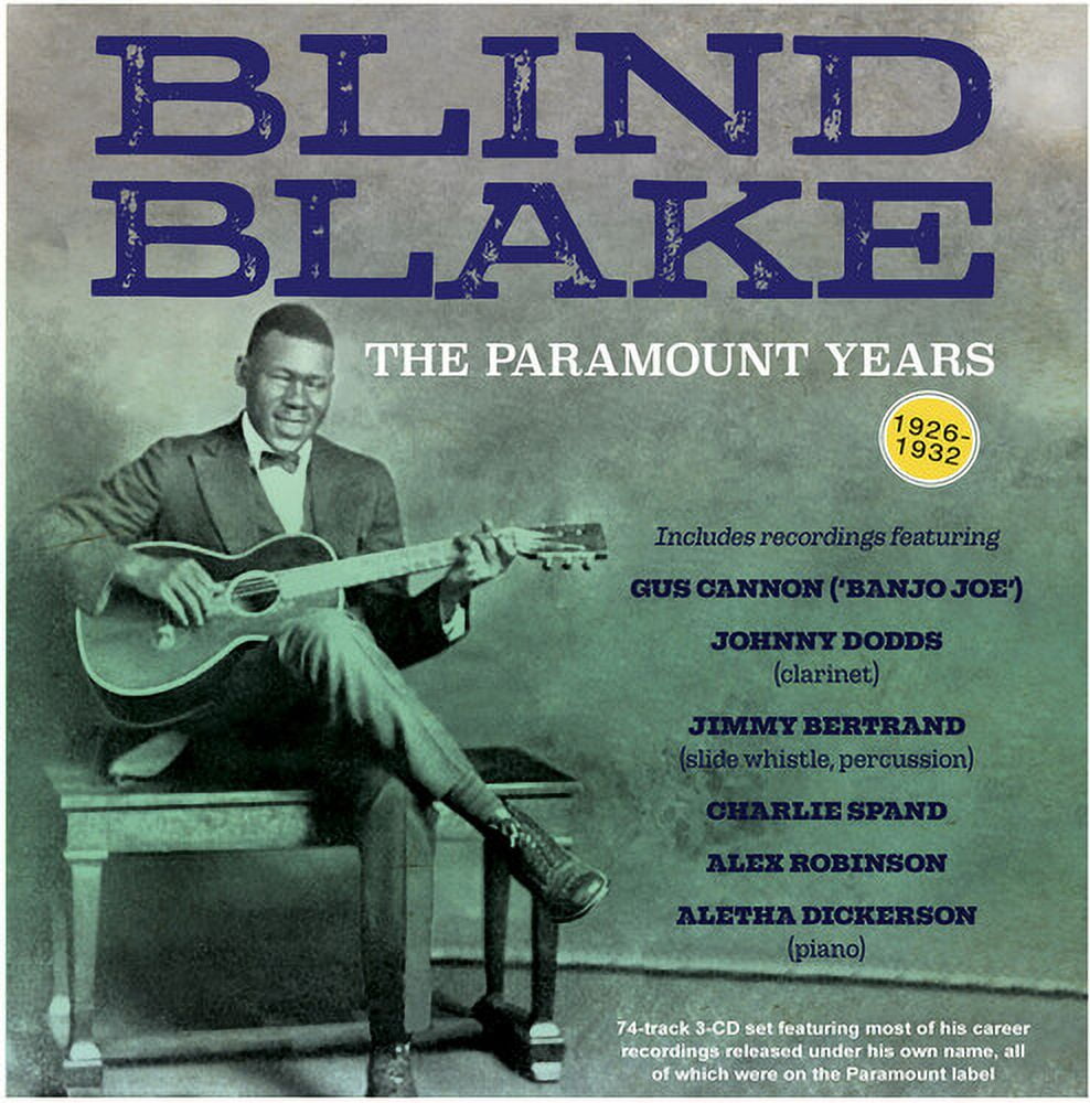 Blind Blake - The Paramount Years 1926-32 - Music & Performance - CD ...
