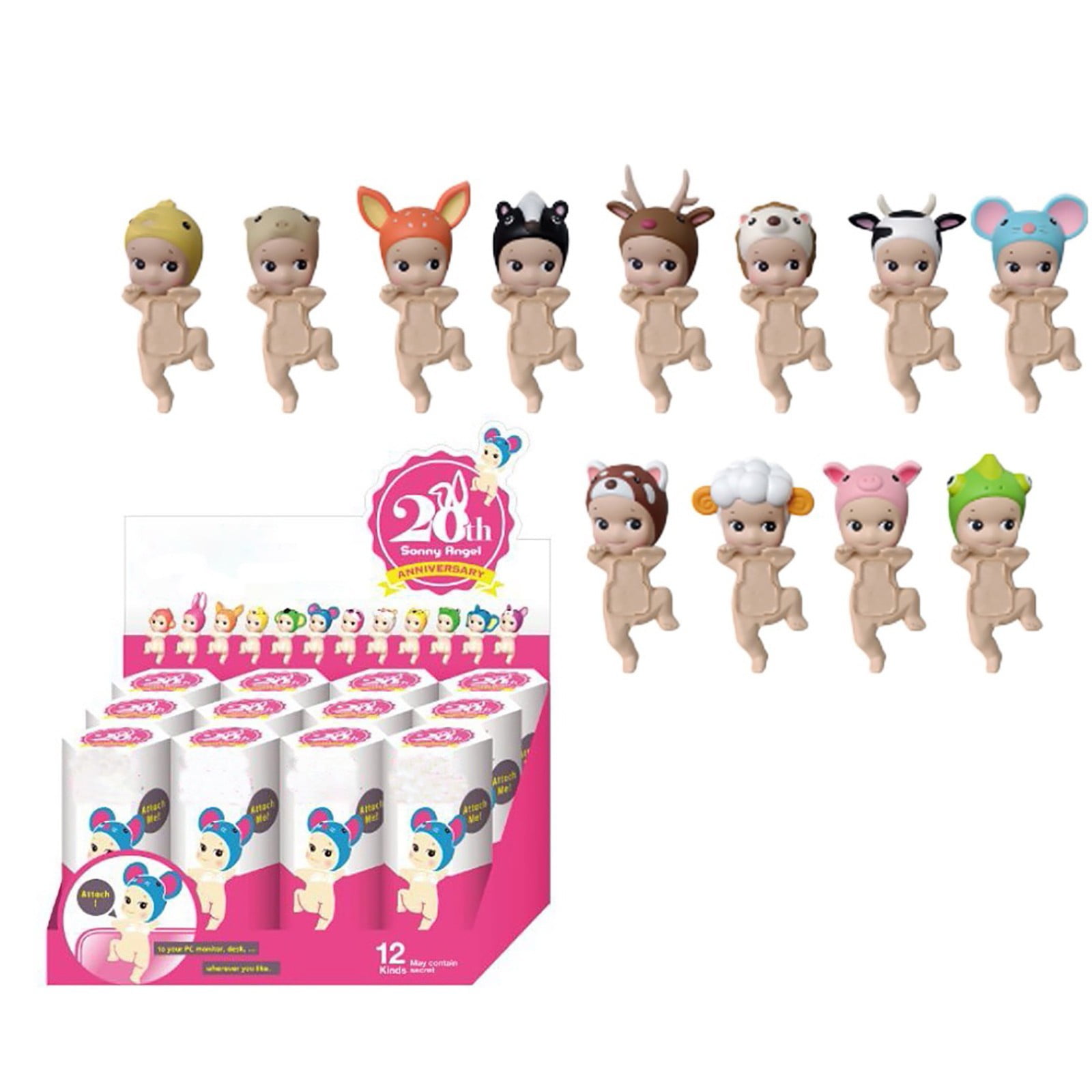 Blind Box Action Figures Sonny Angel Hippers 12PC 2025 New Sonny Angels ...