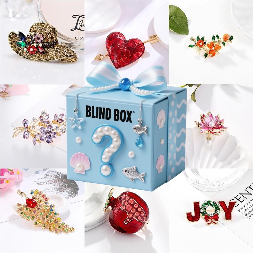 Blind Box Brooch 1 Random Piece from 8 Unique Designs Fashion Lapel Pin ...
