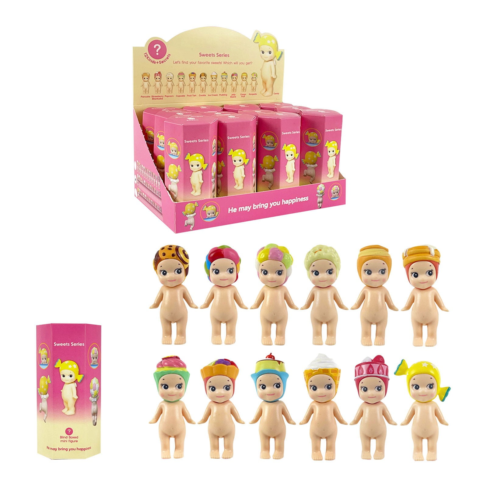 Blind Box Figures 12PC Sonny Angels Figure Hipper 2025 New Candy ...