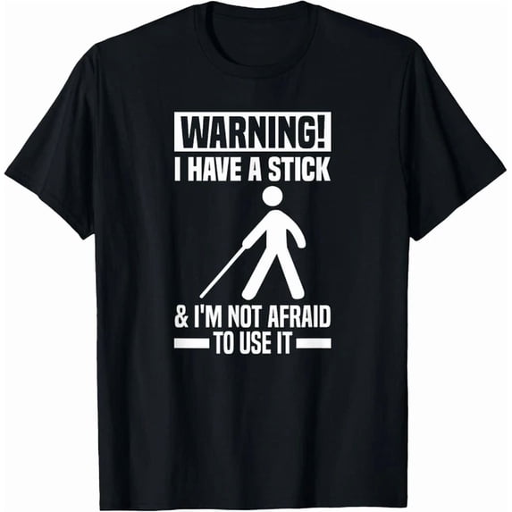 Blind Braille Visually Impaired Blindless Gift Unisex T-Shirt - Walmart.com