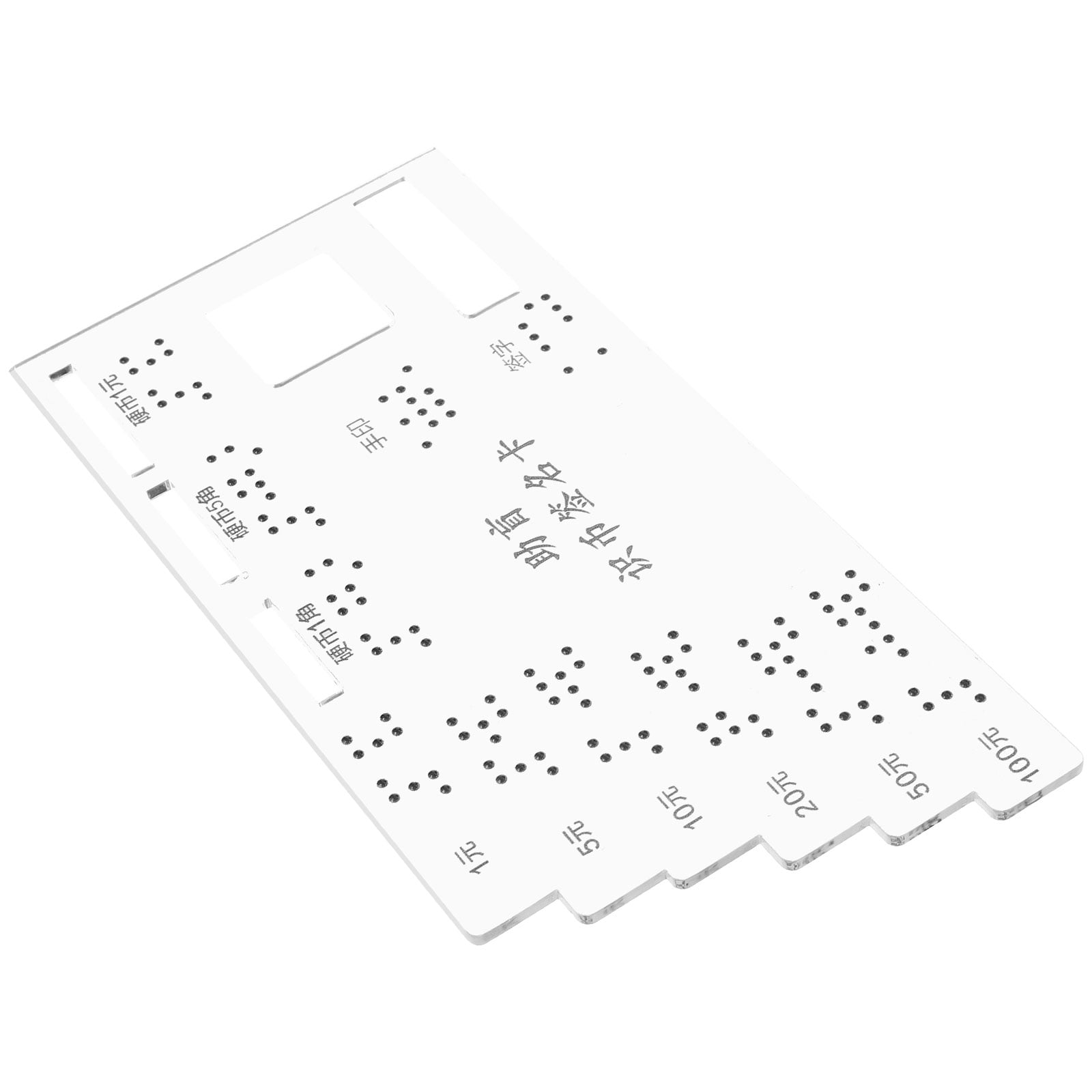 Braille Card Outdoor Braille Card Acrylic Braille Card Blinder ...