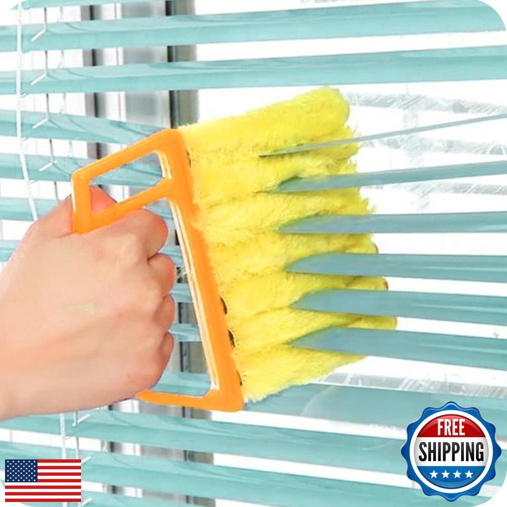 Blind Cleaner Tool, Mini Blind Duster Clean Brush Dust Venetian Brush ...