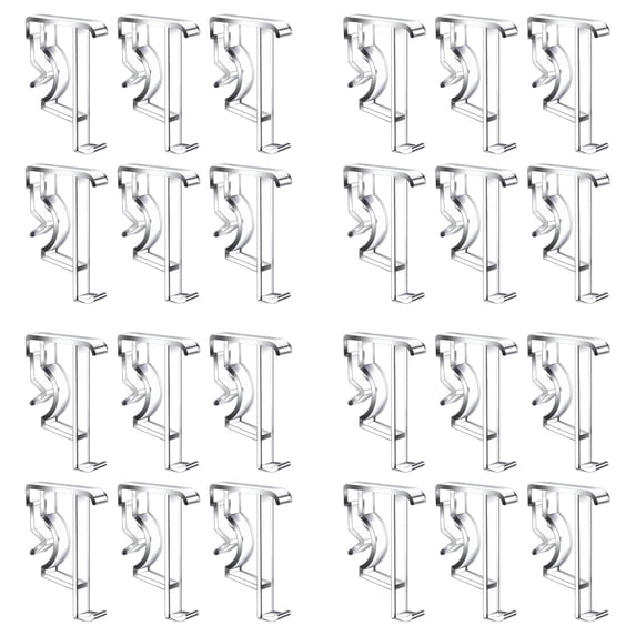 Blind Clips, Hidden Channel Valance Clips, Blind Valance Clips, Clear ...