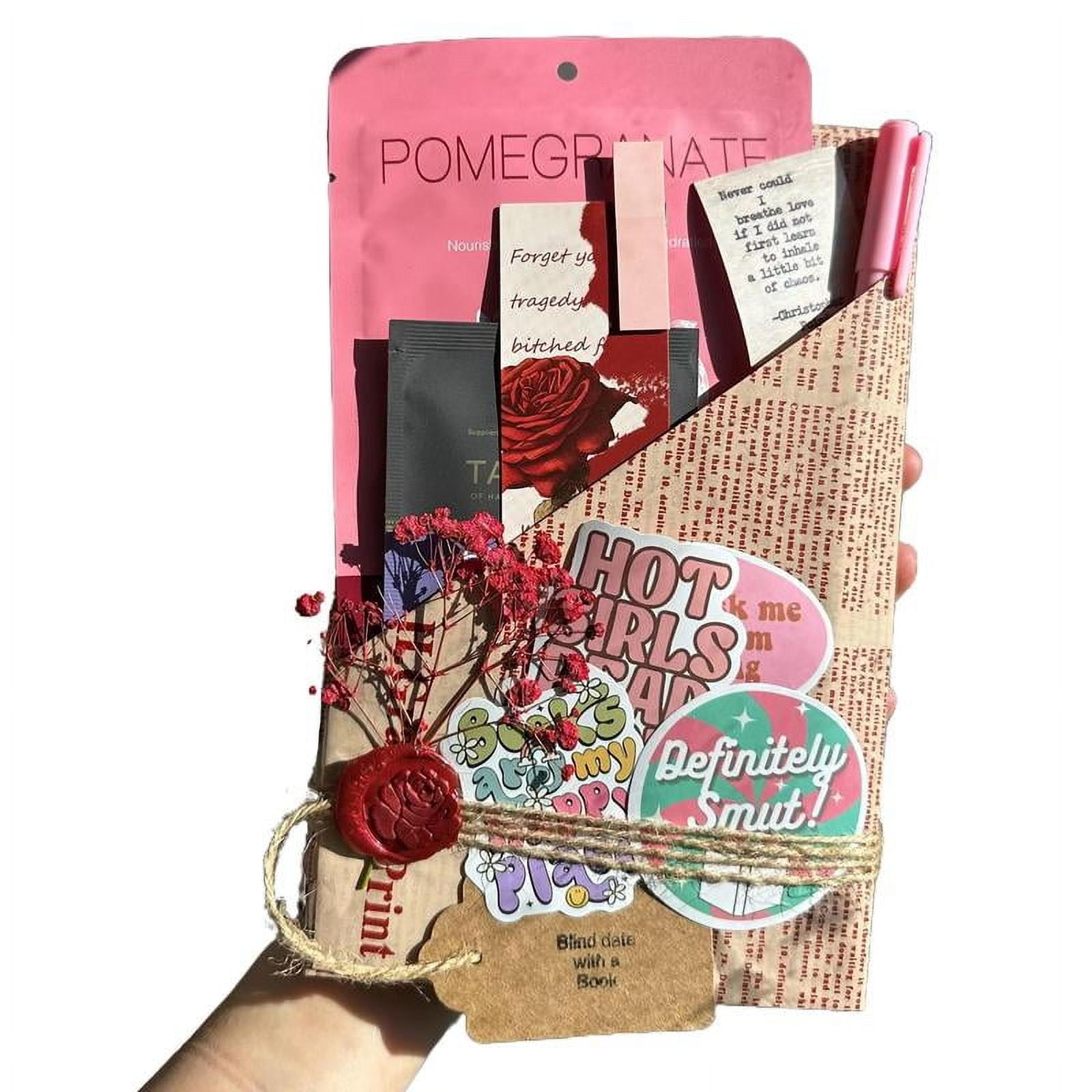 Blind Date with a Book - Bookish Gifts with Pen, Bookmark, Stickers and ...