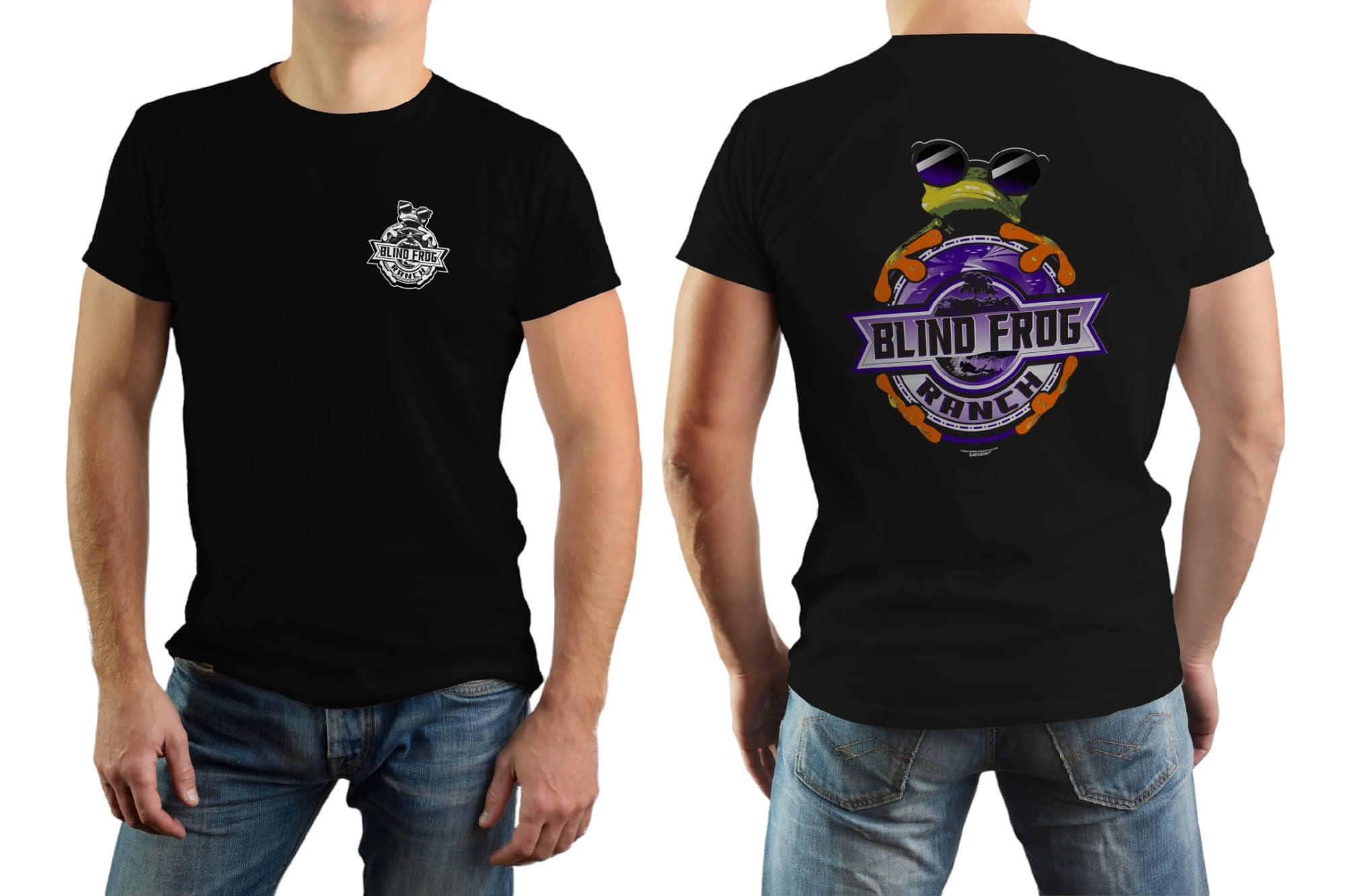 Blind Frog Ranch Graphic Tee Shirt - Short Sleeve Shirts, TV Show ...