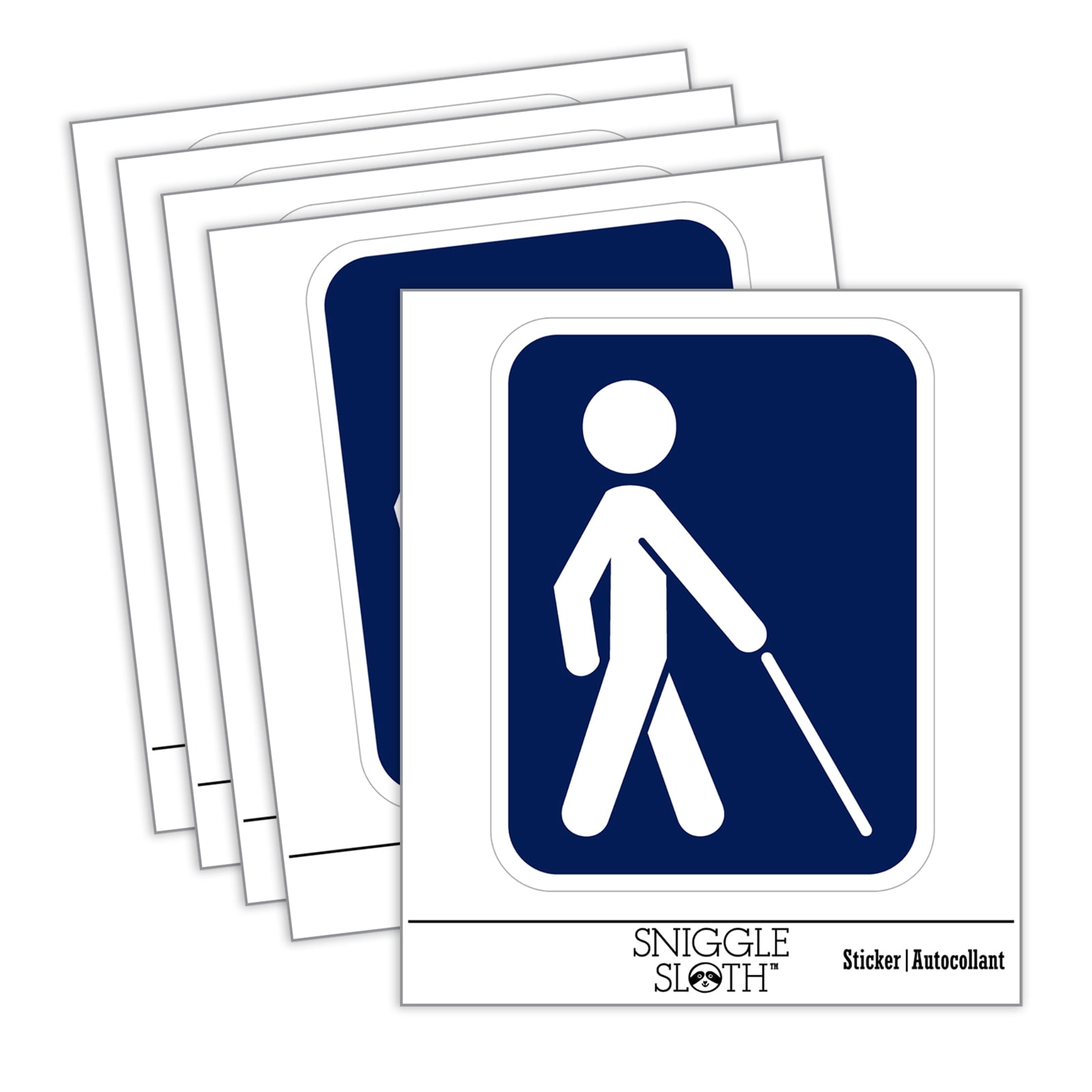 Blind Low Vision Impaired Disability Car Window Bumper Water Bottle ...