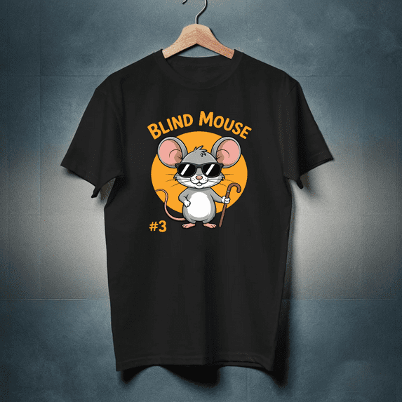 Blind Mice Matching Halloween Unisex T-shirt Funny Mouse Costume Party ...