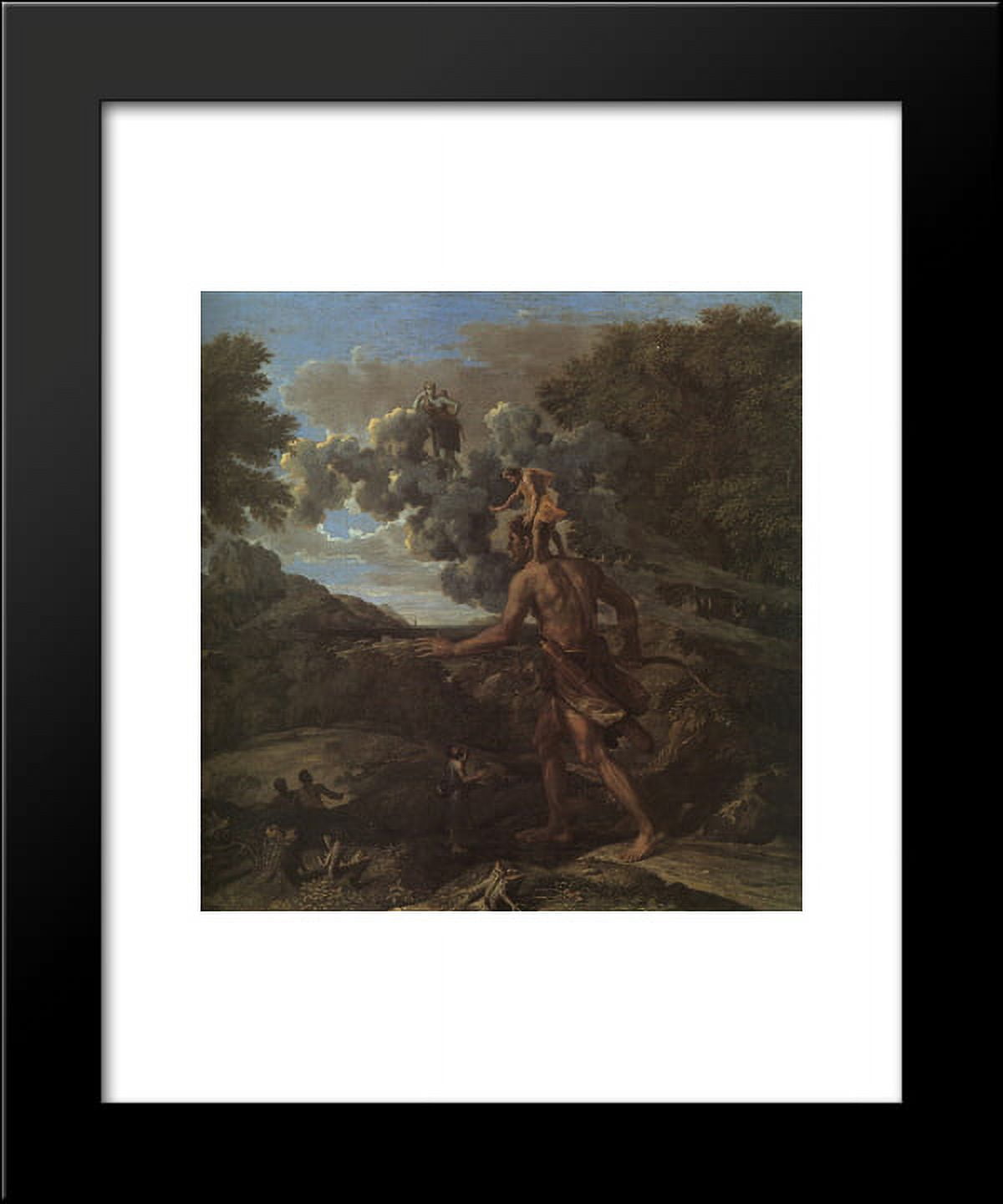 Blind Orion Searching for the Rising Sun 20x24 Framed Art Print by ...