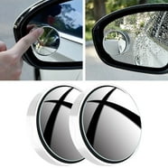 HD 360 Degree Wide Angle Adjustable Car Rear View Convex Mirror Auto ...
