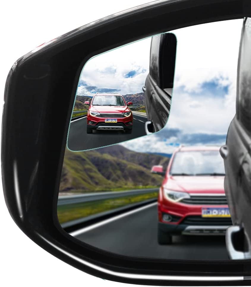 Blind Spot Mirror, 2 inch Rearview Convex Side Mirrors for Cars SUV ...