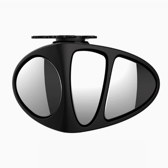 Blind Spot Mirrors 360 Degree Exterior High Definition Wide Angle Three ...