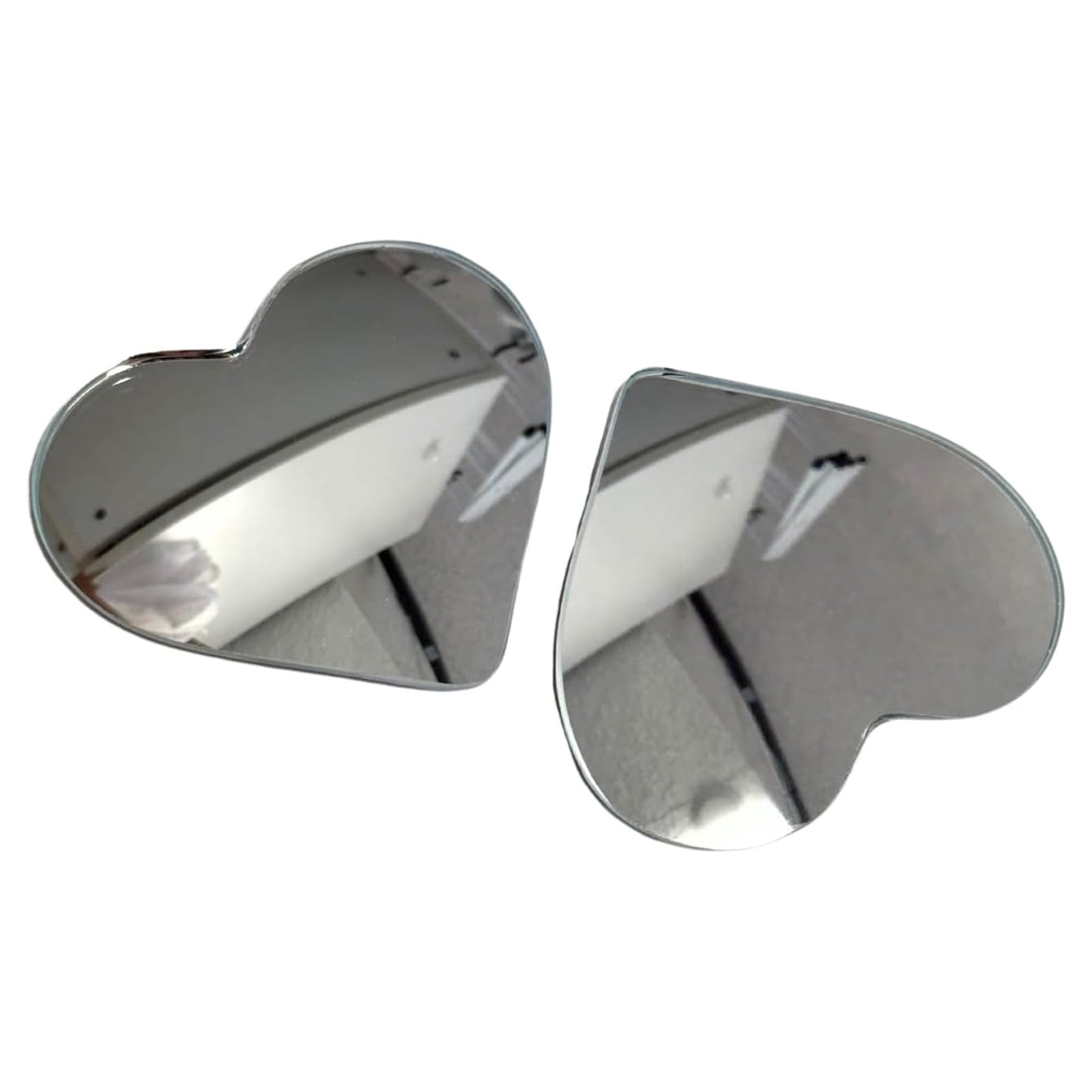 Blind Spots Glass Car Accessories Heart Shaped Rearview Side Glass Wide ...