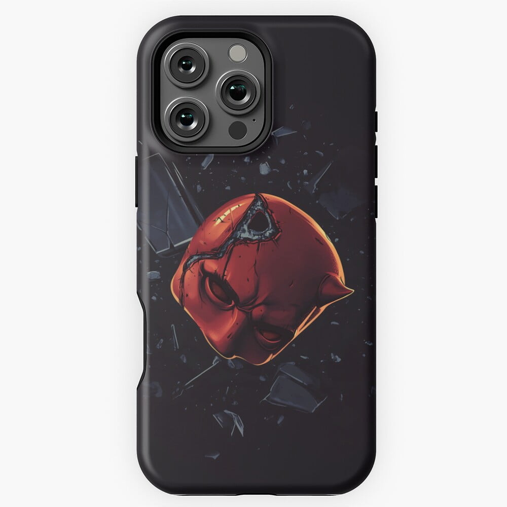 Blind Vigilante Masked Acrobat Symbol Art iPhone Case 17 through 11 Pro ...