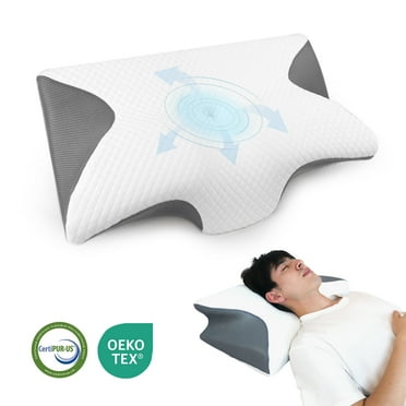 3-in-1 Heated Pillow Massage Neck Hump, Ergonomic Cervical Neck Pillows ...