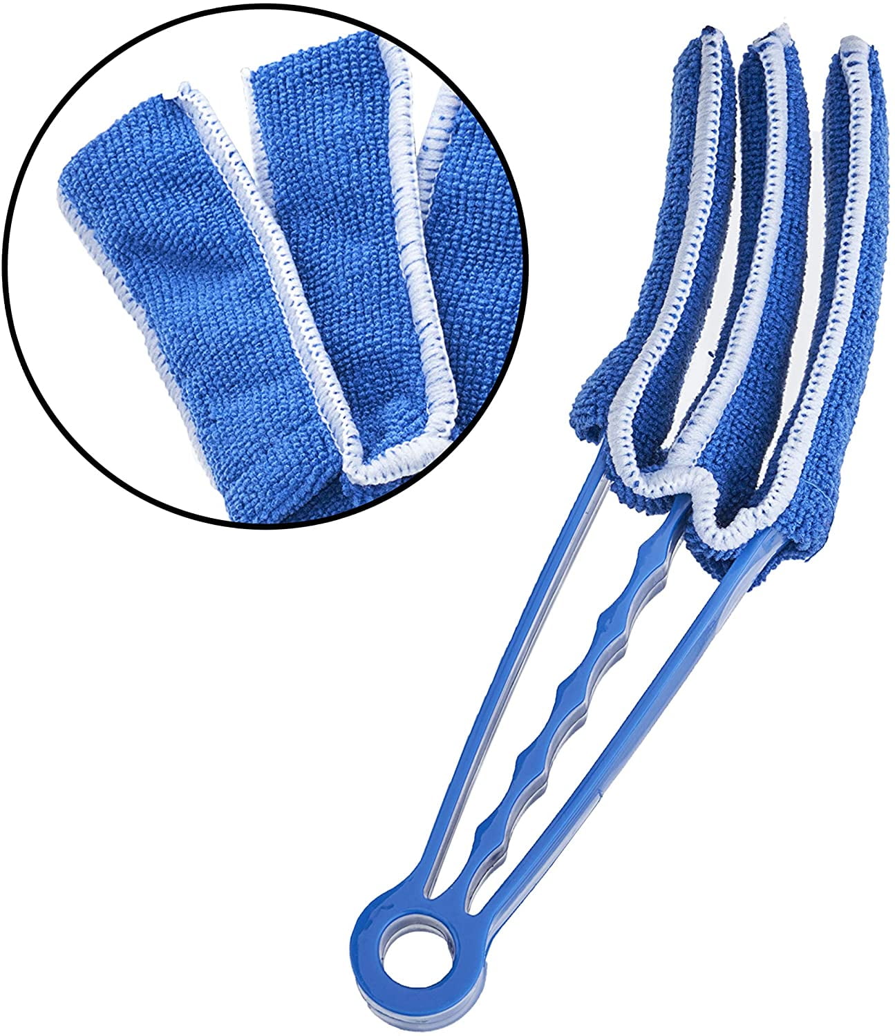 Blinds Cleaner Duster Brush with Microfiber Sleeve - 3 Cleaning Heads ...