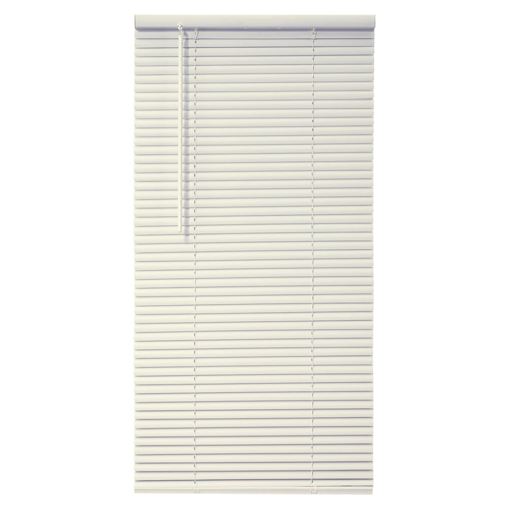 Blinds Giant, 1" Cordless Mini Blind 22" (W) X 64" (L) ALBASTER, Light ...