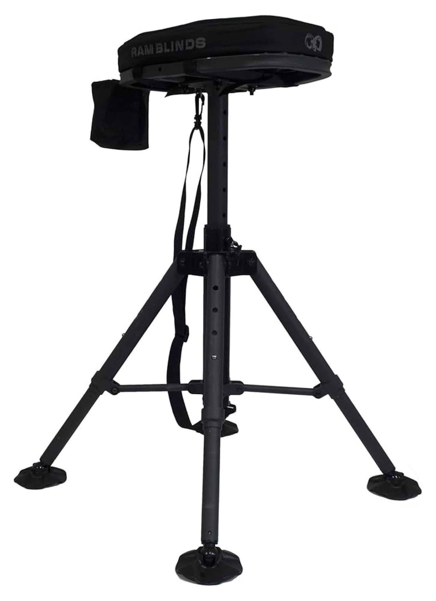 Blinds - High Hunting Stool - Powder-Coated Steel Seat, 20 x 10 x 10 in ...