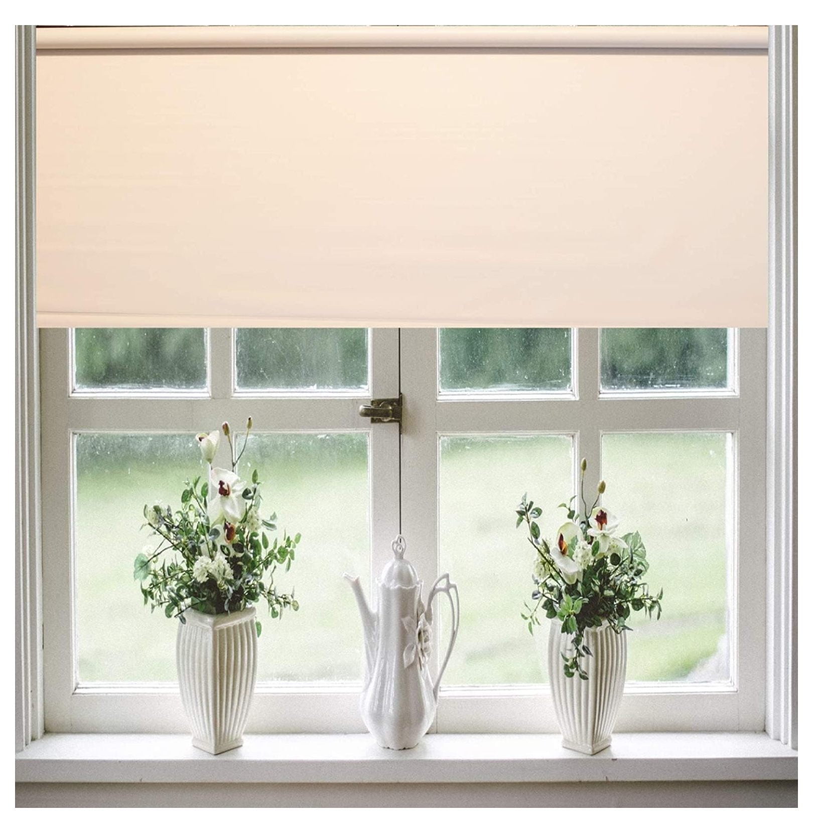 Blinds for Windows Blinds Vinyl Shade - Easy to Install Cordless Room ...