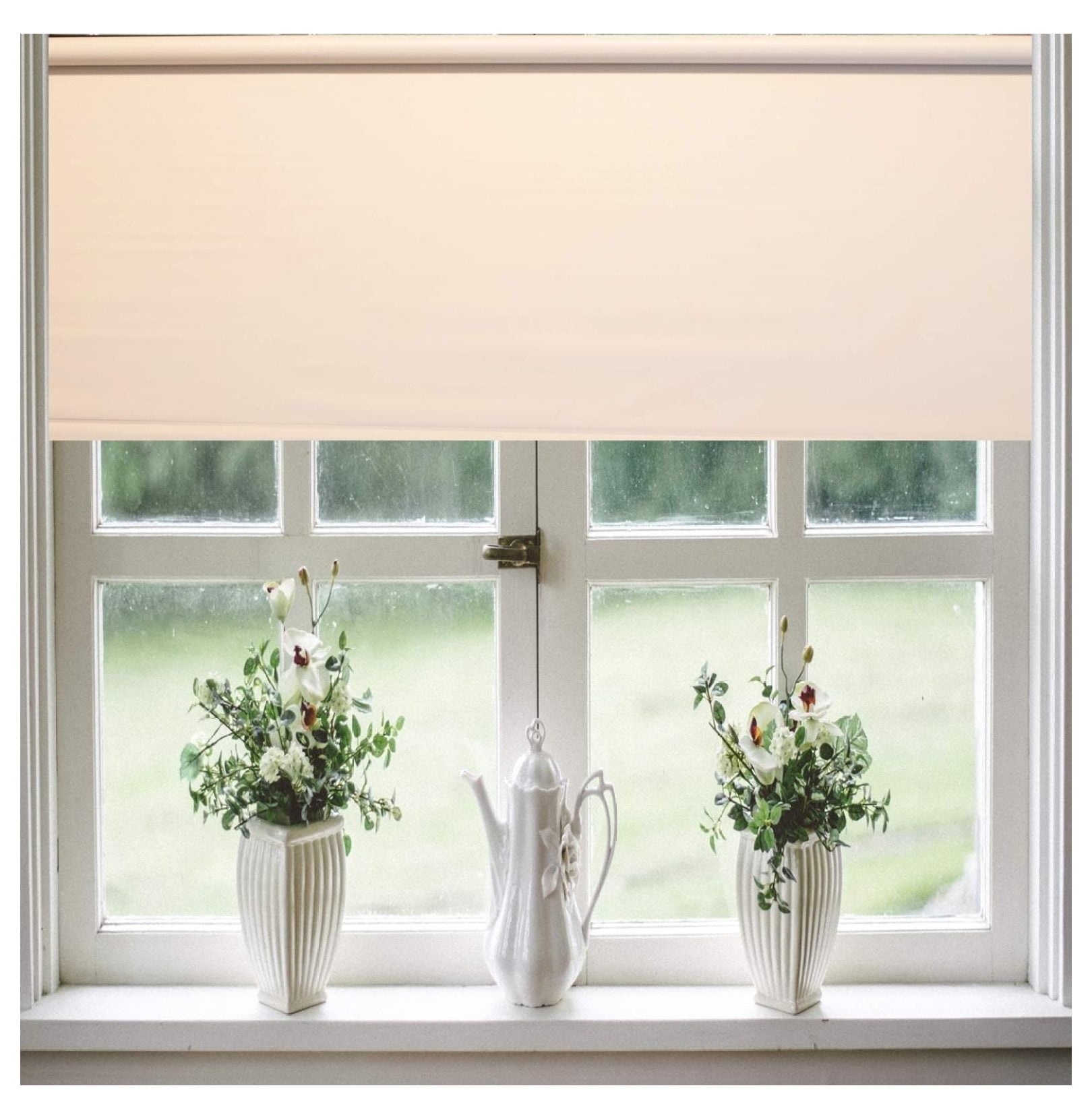 Blinds for Windows Blinds Vinyl Shade - Easy to Install Cordless Room ...