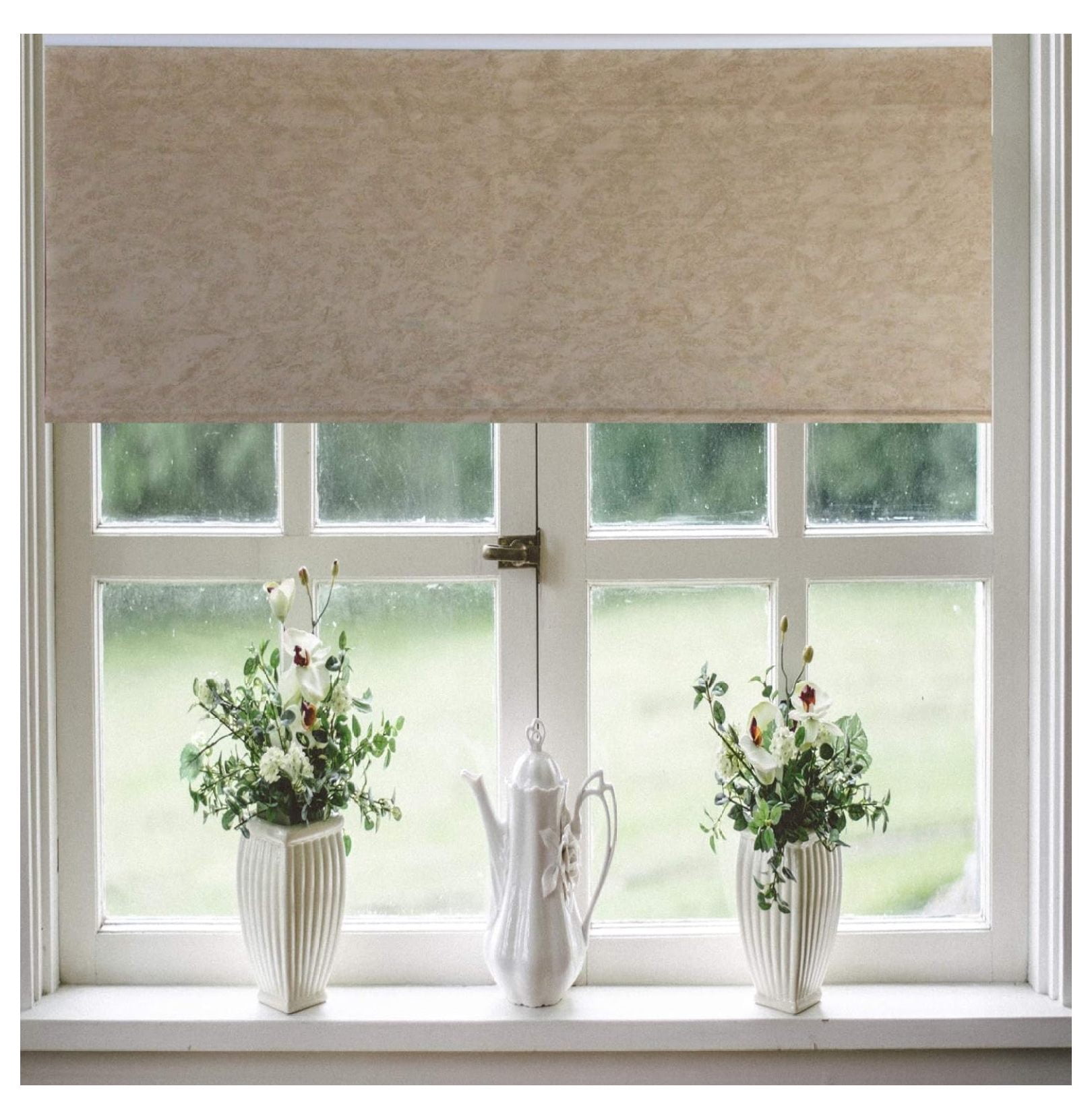 Blinds for Windows Blinds Vinyl Shade - Easy to Install Cordless Room ...