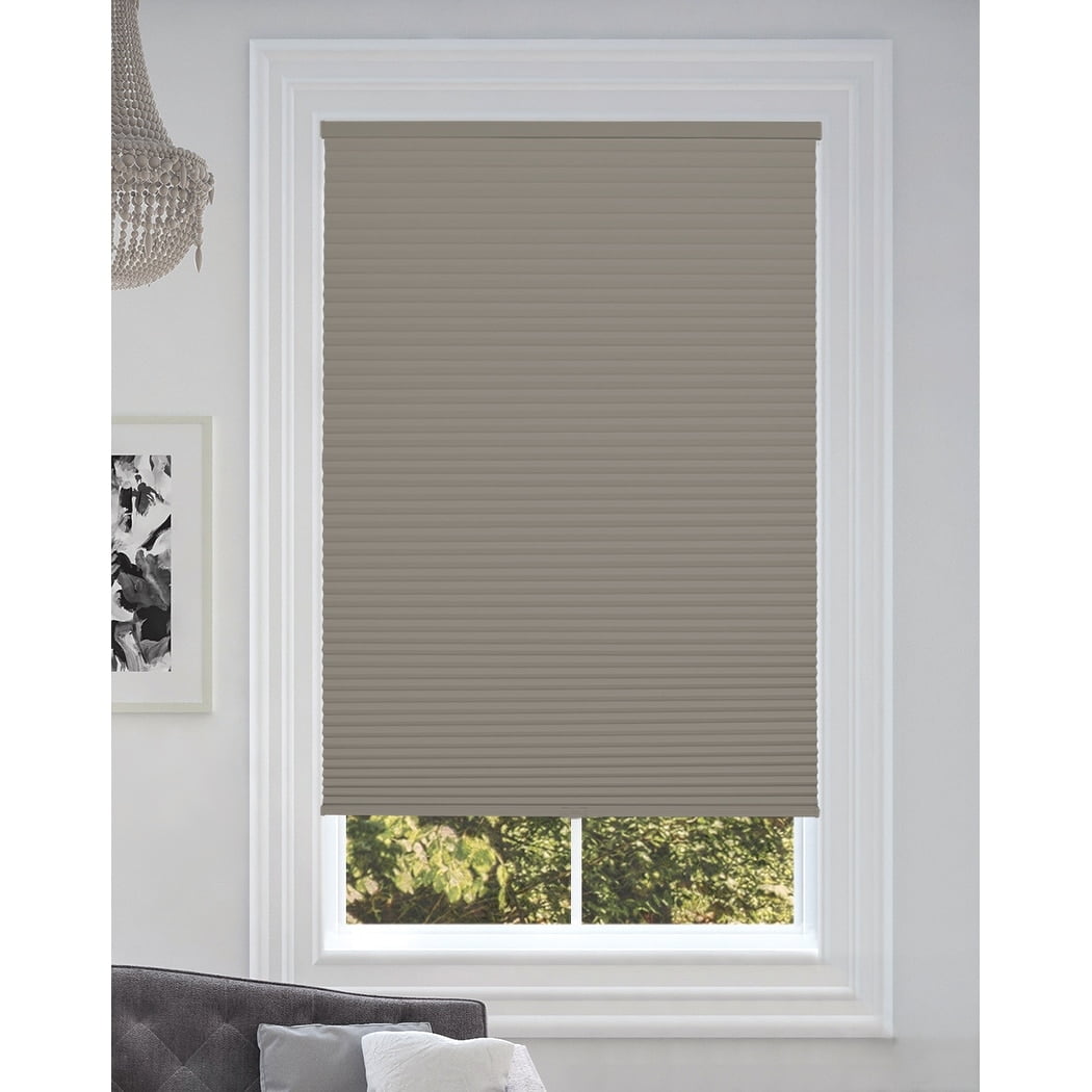 BlindsAvenue Cordless Blackout Cellular Honeycomb Shade, 9/16" Single ...