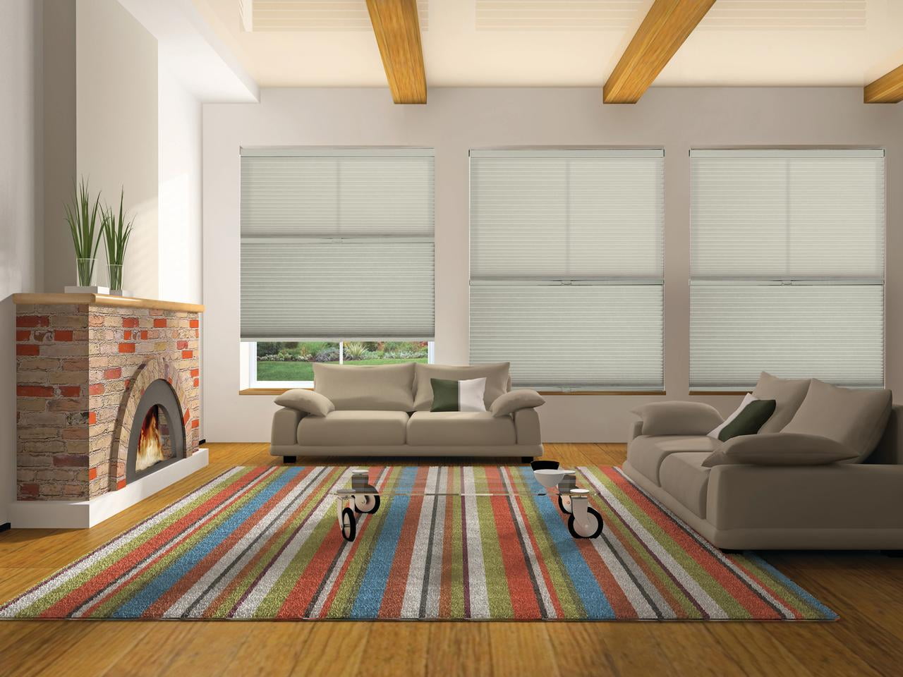 BlindsAvenue Cordless Day/Night Cellular Honeycomb Shade, 9/16" Single ...