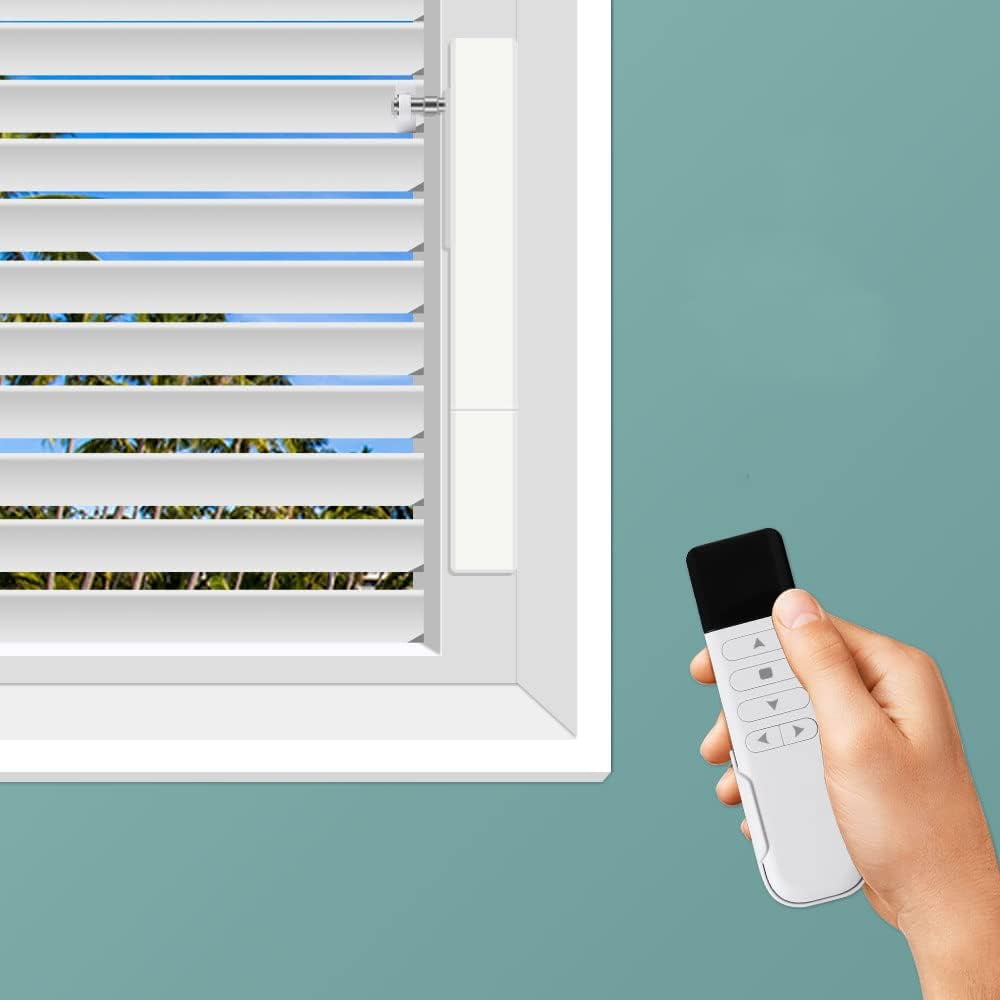Blindsmart Plantation Shutters Motor, Smart Electric Motor Automatic Opener for Plantation ...