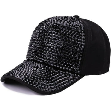 Top Headwear Women's Full Sparkle Rhinestone Gem Bling Baseball Cap ...