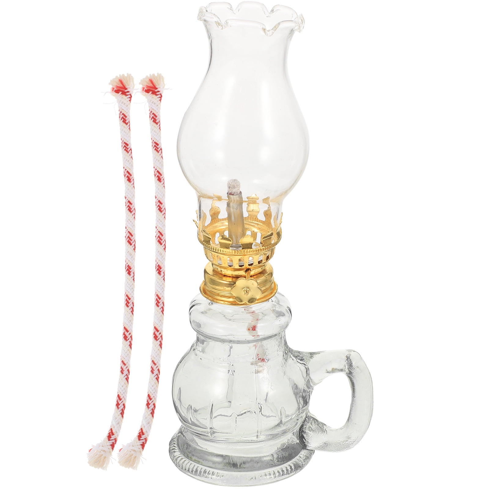 Bling Bedroom Decor Farmhouse Decorations Retro Lighting Oil Lamp Metal ...