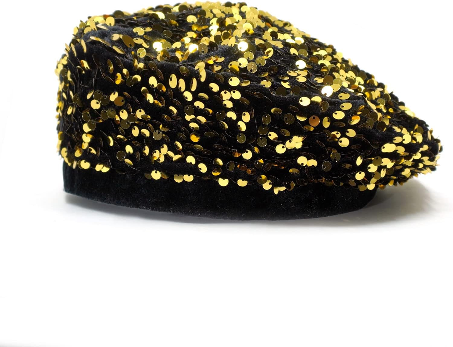 Bling Beret Hats for Women Sequin Paris Artist Cap Fashionable Ladies ...