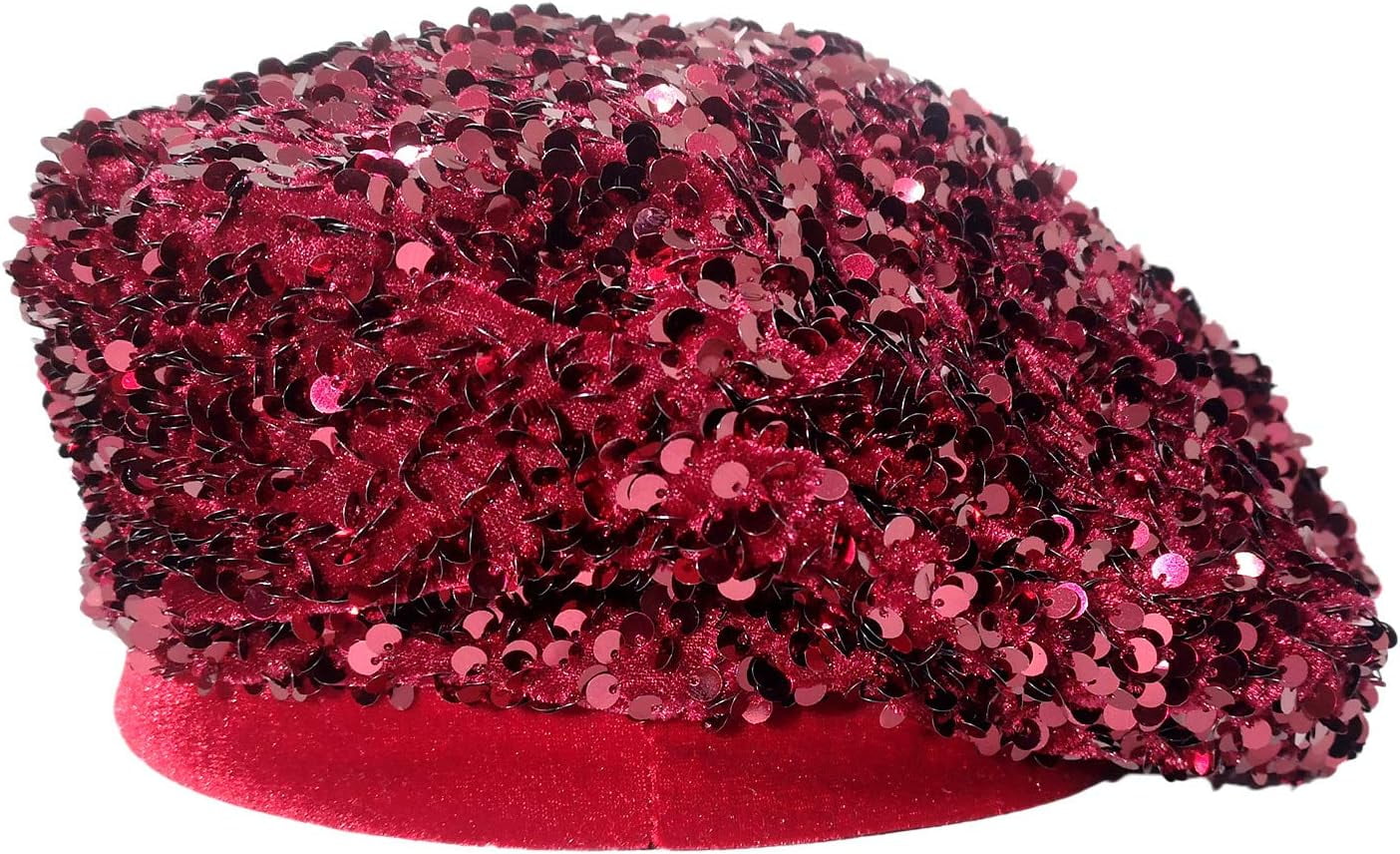 Bling Beret Hats for Women Sequin Paris Artist Cap Fashionable Ladies ...