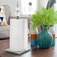 Bling Black Paper Towel Holder with Crushed Diamond Design - Standing ...