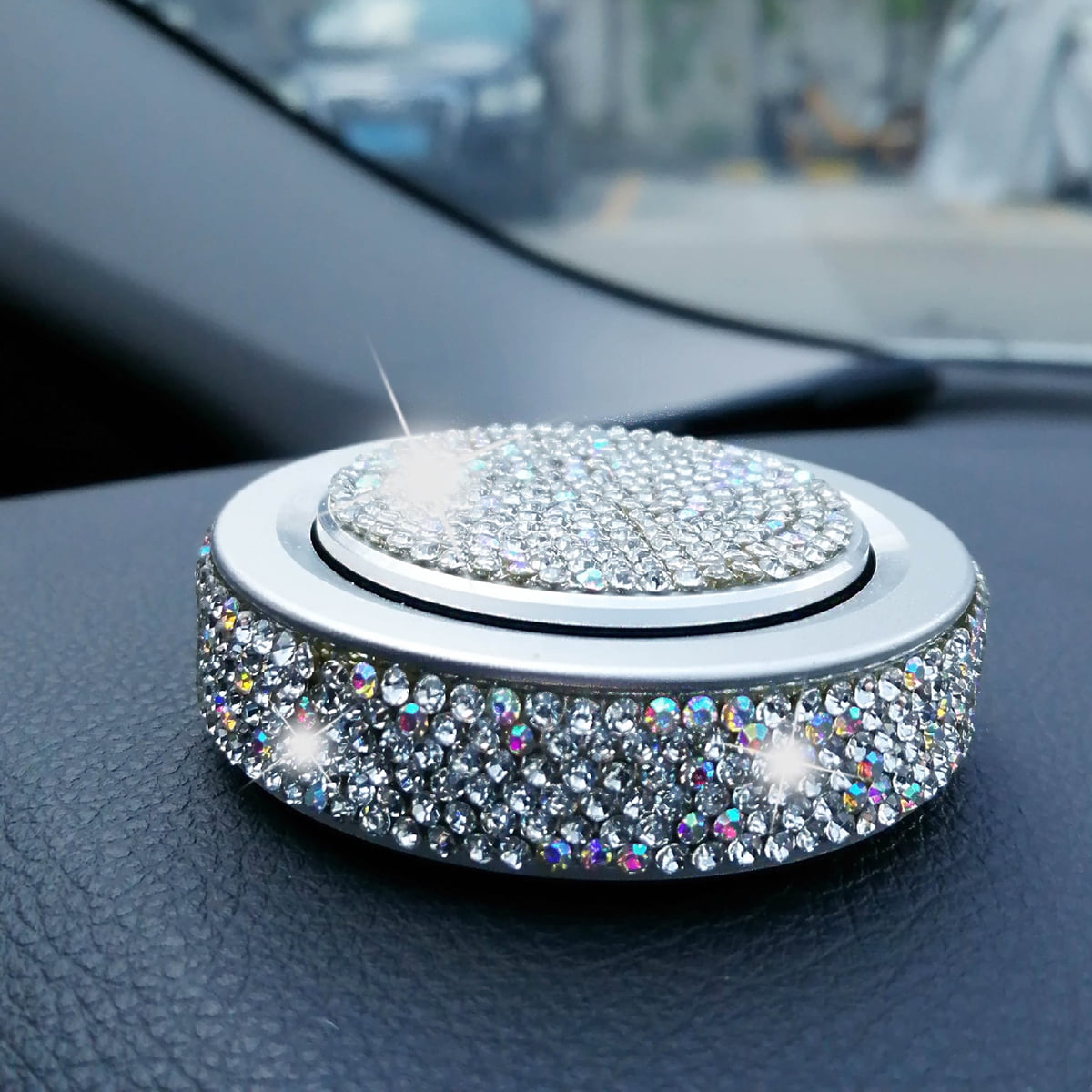 Bling Bling Car Dashboard Ornament, Creative Aromatherapy Diffuser, Car ...