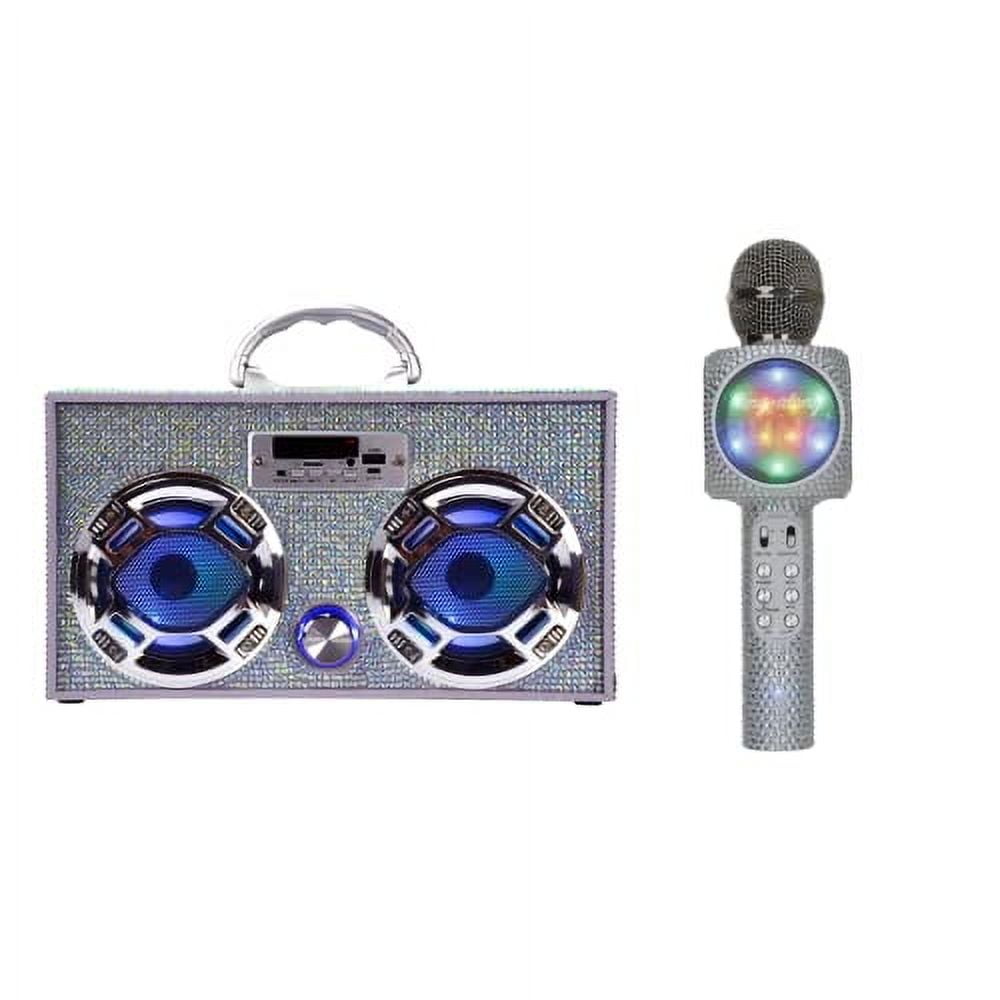 Bling Bundle - LED Mini Boombox with Radio and Bluetooth - Bluetooth ...