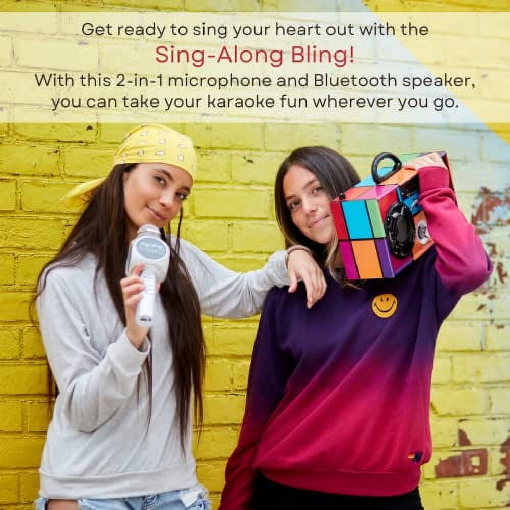 Bling Bundle - LED Mini Boombox with Radio and Bluetooth - Bluetooth ...