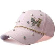 Top Headwear Women's Full Sparkle Rhinestone Gem Bling Baseball Cap ...