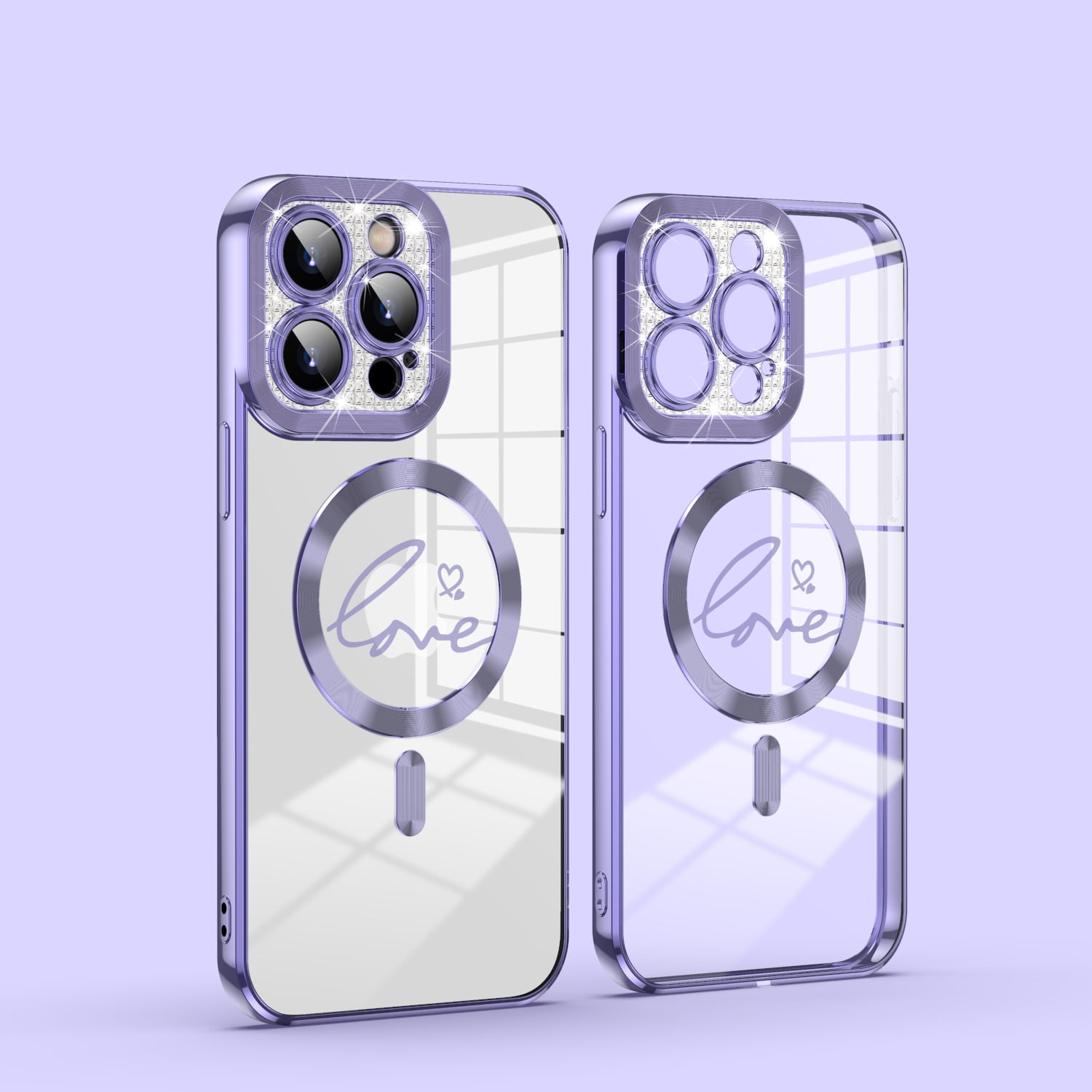 [Bling Camera Bracket Design]Magnetic for iPhone 11 Case ...