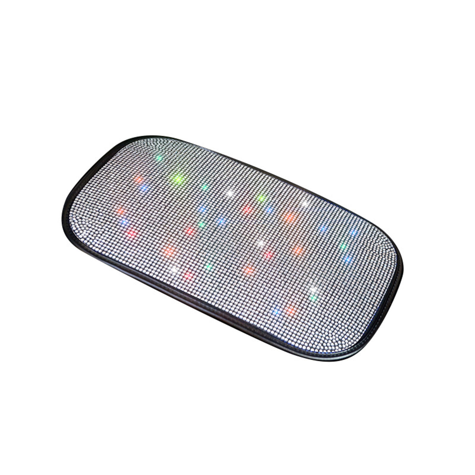 Bling Car Armrest Cover,Auto Center Console Pad Crystal Bling Car ...