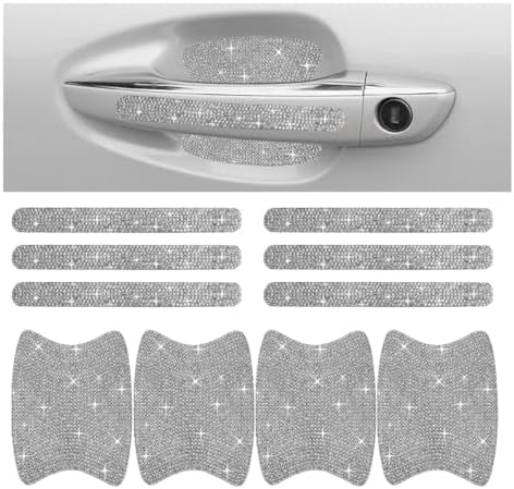 Bling Car Door Handle Protector, Bling Auto Doors Handles Sticker Anti ...