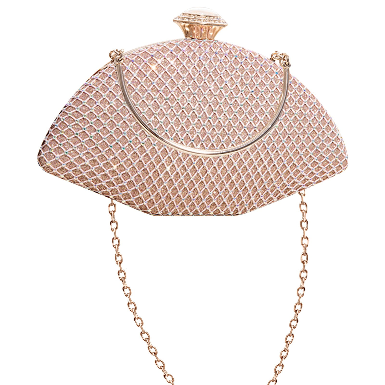 Bling Rhinestone Purse for Women Sparkly Clutch Handbag Crossbody Bag ...