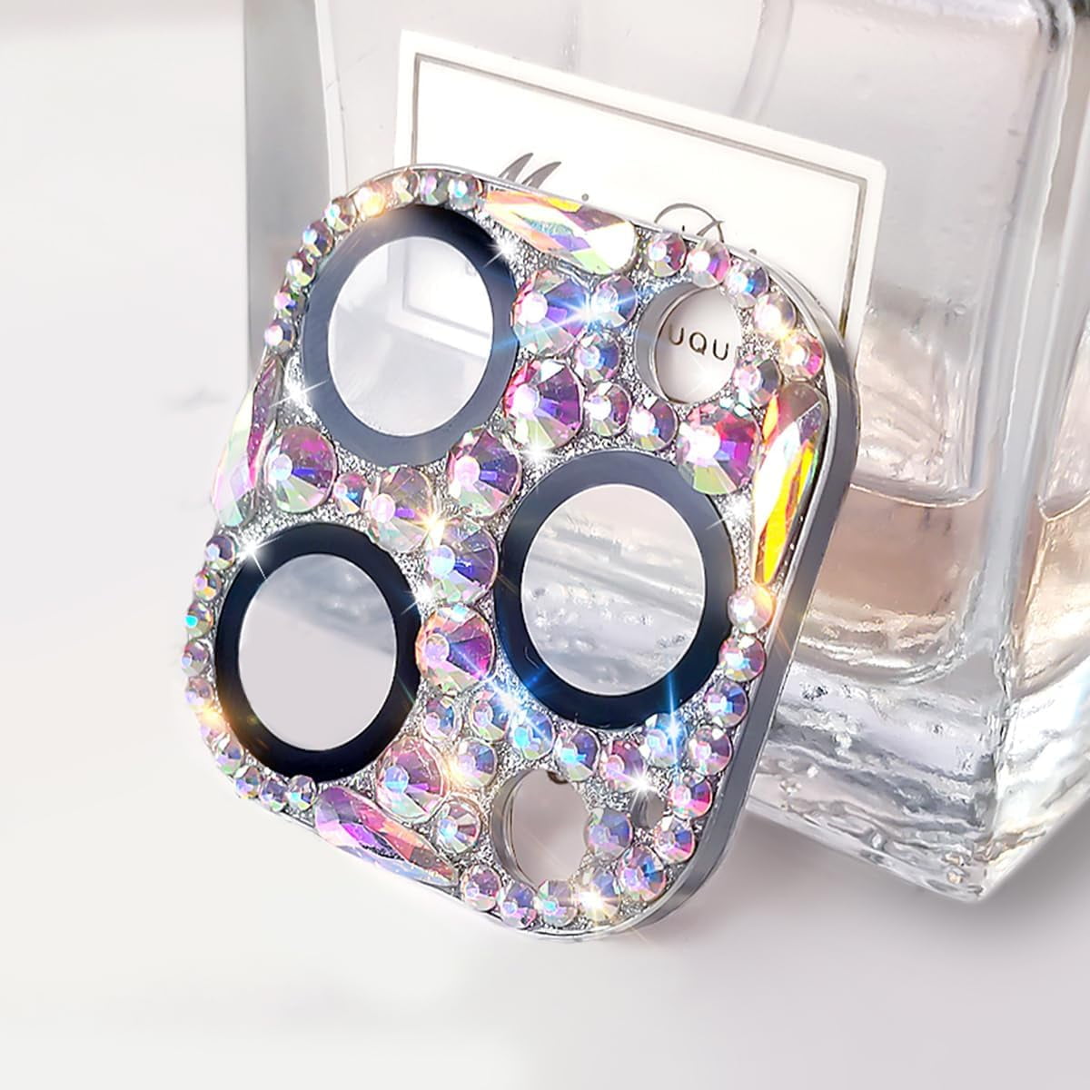 Bling Diamond Camera Lens Protector Compatible with iPhone 15 Pro ...