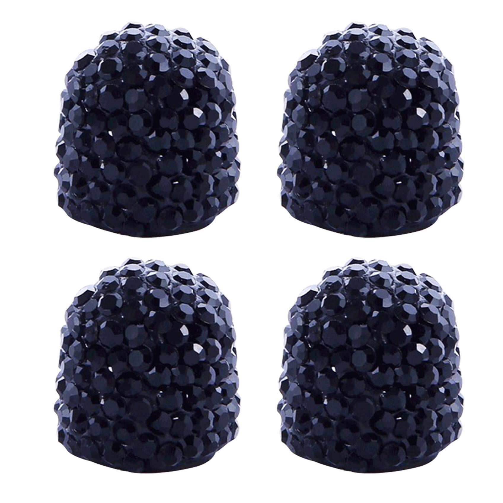 Bling Diamond Valves Stems Caps, 4 Pack Sparkly Handmade Crystal ...