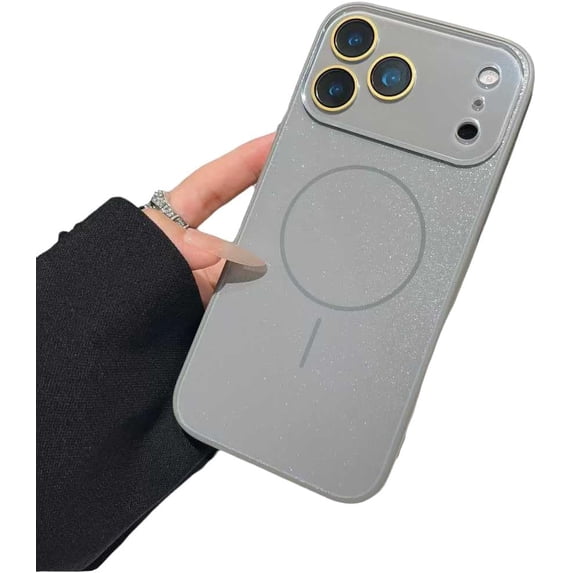 Bling Glitter Camera Protect Magnetic Phone Case for iPhone, Compatible ...