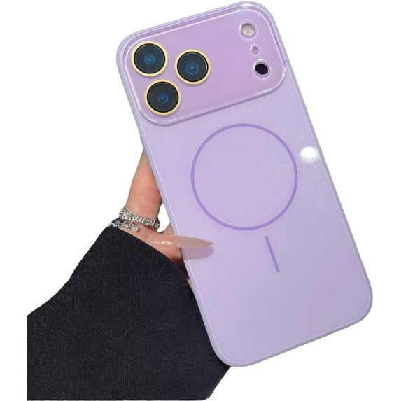 Bling Glitter Camera Protect Magnetic Phone Case for iPhone, Compatible ...