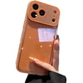 Bling Glitter Diamond Camera Protect Clear Phone Case for iPhone ...