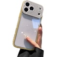 Bling Glitter Diamond Camera Protect Clear Phone Case for iPhone ...