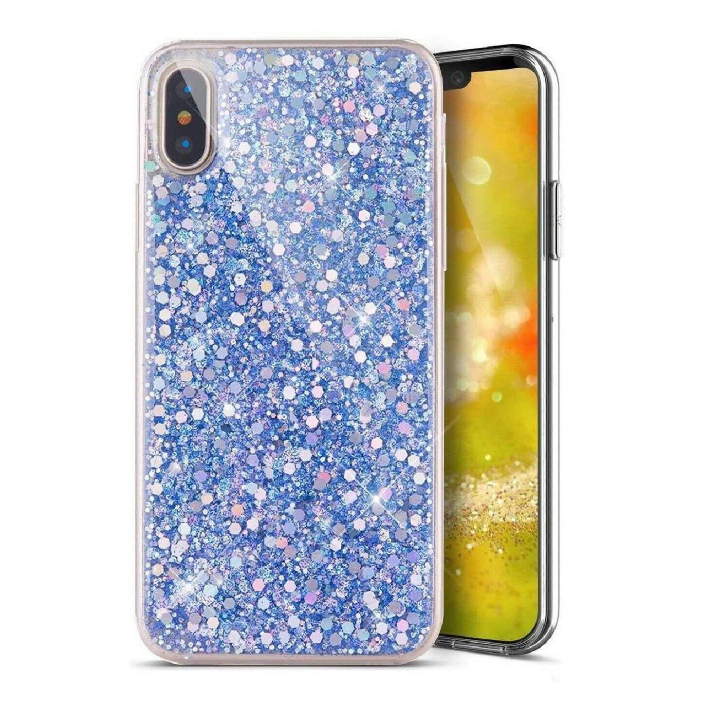 Bling Glitter Full Sparkle Protective Cute Slim Fit Phone Case Cover ...
