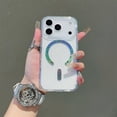 Bling Glitter Magnetic Case For iPhone 15, Compatible with MagSafe ...
